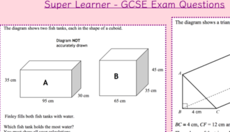 Volume of Triangular Prisms lesson + worksheets | Teaching Resources