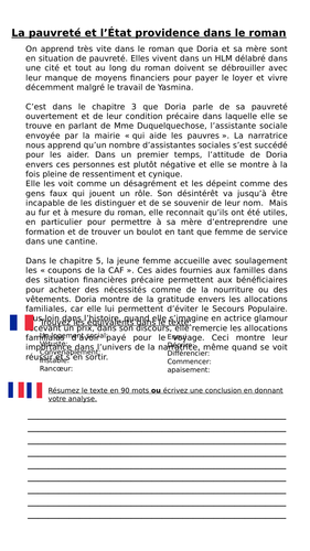 La pauvreté dans Kiffe kiffe demain | Teaching Resources