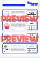 Bar Model Addition and Subtraction: Years 5- 6 | Teaching Resources