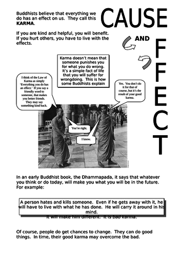 Buddhism Yr8 | Teaching Resources