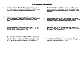 Hard ratio problems New GCSE 9-1 | Teaching Resources