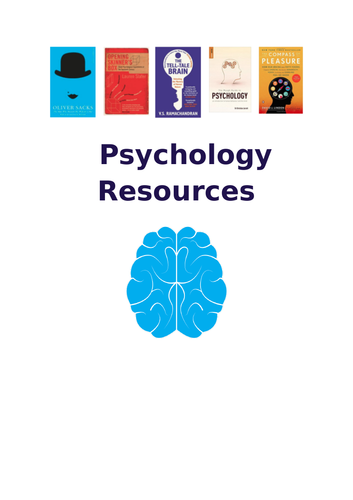 Psychology Resource Booklet / Wider Reading | Teaching Resources