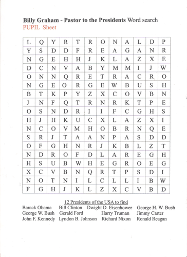 Billy Graham nearly reached 100 | Teaching Resources