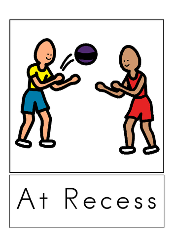Social Story - At Recess. Boardmaker Visual Aids for Autism | Teaching ...