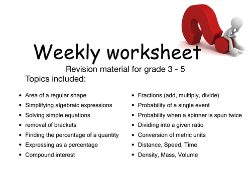 GCSE Revision lessons | Teaching Resources