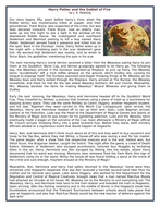 Harry Potter and the Goblet of Fire - Reading Comprehension Text ...