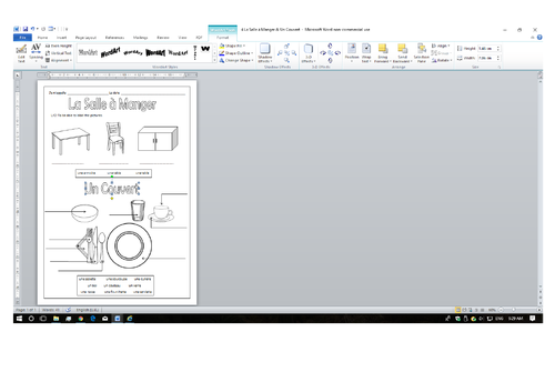 French - La Maison - Worksheets | Teaching Resources