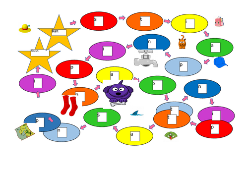 Phase 2 Phonics games | Teaching Resources