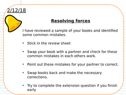 AQA GCSE Physics 9-1 Forces | Teaching Resources