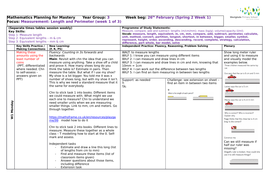 White Rose Year 3 - Spring Block 4 Length and Perimeter Week 1 (of 3 ...