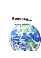 AQA Geography Case Study Revision Booklet | Teaching Resources