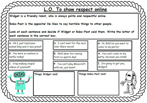 Internet Safety Activities Workbook (Years 1, 2 and 3) | Teaching Resources