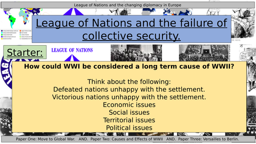 League of Nations | Teaching Resources