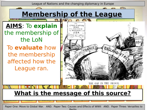League of Nations | Teaching Resources