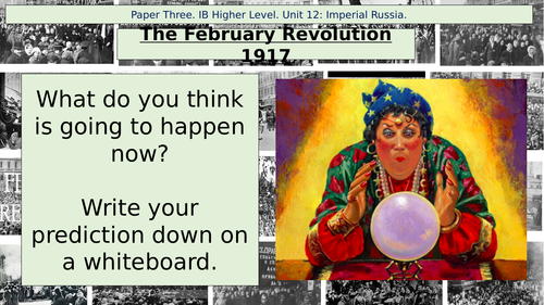 The February Revolution 1917 | Teaching Resources
