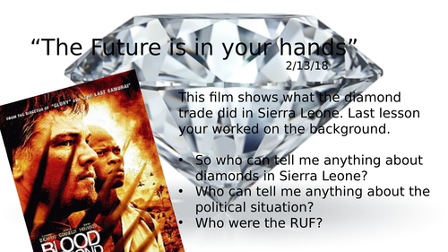 Blood diamonds and just war | Teaching Resources