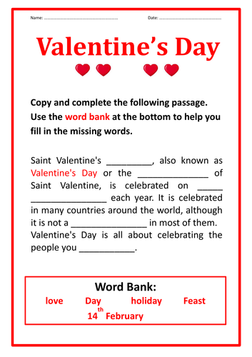 Valentine's Day - Assembly Bundle - 4 RESOURCES!! | Teaching Resources