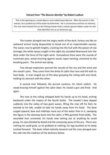 AQA Language Paper 1 Q4 & Q5 | Teaching Resources