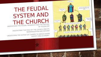 Anglo-Saxon and Norman England: 3.1 The feudal system and the Church ...