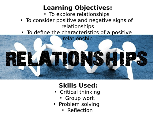 Healthy Relationships - Social Life & Scenarios | Teaching Resources