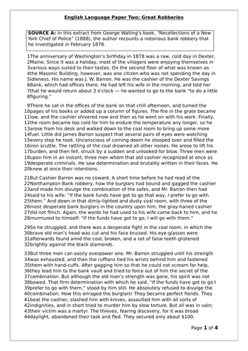 AQA English Language Paper 2 Section A | Teaching Resources