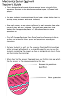 Mechanics Easter Egg Hunt | Teaching Resources