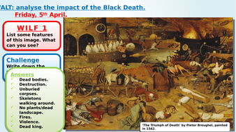 KS3 Medieval life and the Black Death | Teaching Resources