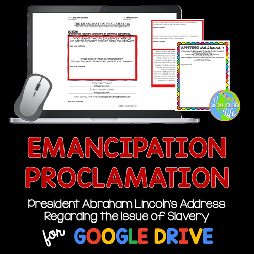 Emancipation Proclamation | Teaching Resources