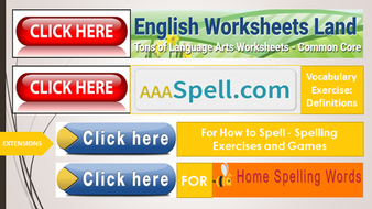 SPELLINGS: READY TO USE LESSON PRESENTATION | Teaching Resources
