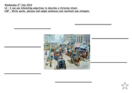 Victorian Street Description | Teaching Resources