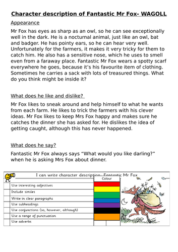 Fantastic Mr Fox Writing resources | Teaching Resources