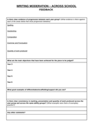 SLT Monitoring Templates and Proforma Pack | Teaching Resources