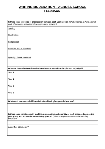 SLT Monitoring Templates and Proforma Pack | Teaching Resources SLT Monitoring Templates and Proforma Pack | Teaching Resources