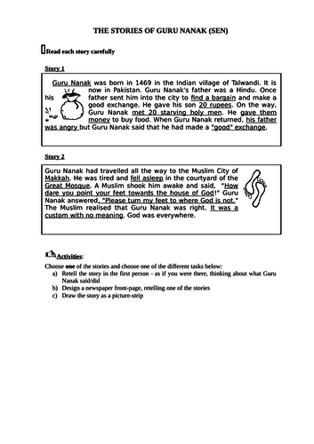 Sikhism - Introduction to Guru Nanak | Teaching Resources