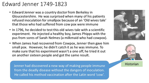 How significant was Edward Jenner's work on smallpox vacination ...