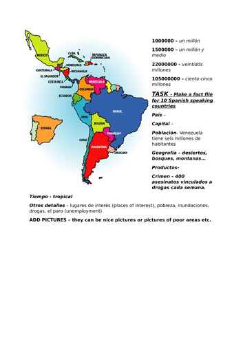 HOLIDAYS / LATIN AMERICA -- MIRA 2 | Teaching Resources