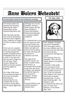 Complete Tudor News Reports Year 3/ 4 | Teaching Resources