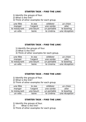 French Festivals Speaking Skills | Teaching Resources