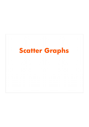Scatter Graphs GCSE revision homework | Teaching Resources Scatter Graphs GCSE revision homework | Teaching Resources