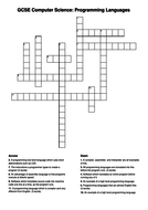 GCSE Computer Science crosswords (13 topics) | Teaching Resources