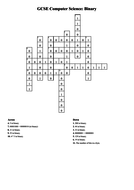 GCSE Computer Science crosswords (13 topics) | Teaching Resources