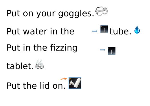 Outstanding science lesson - SEN P4-L1 - Chemical reactions - popping ...