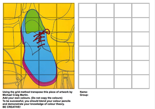 Michael Craig Martin colour theory lessons | Teaching Resources