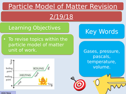 AQA P3 - Particle Model of Matter - 6 Lessons | Teaching Resources