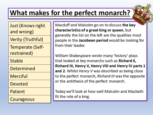 Macbeth Malcolm and Macduff | Teaching Resources