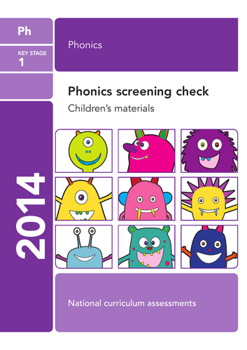 Phonics Screening Check Bundle - Powerpoints, Assessment Booklets ...