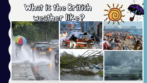 British Weather (Climate, Temperature, Rainfall)- KS3 Geography L8-9 ...
