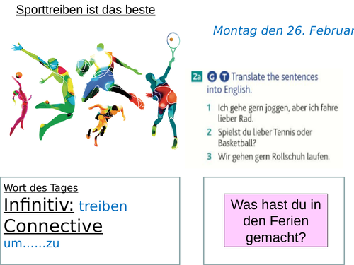 German: Sports (gern/lieber/am liebsten) | Teaching Resources
