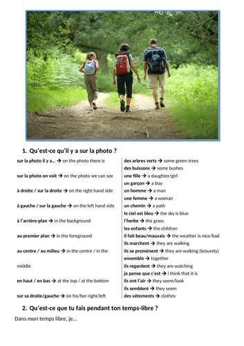 Dans mon temps libre | Teaching Resources