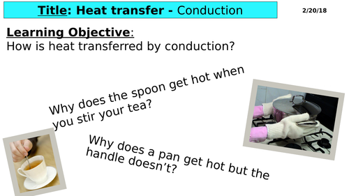 Types of Heat transfer | Teaching Resources
